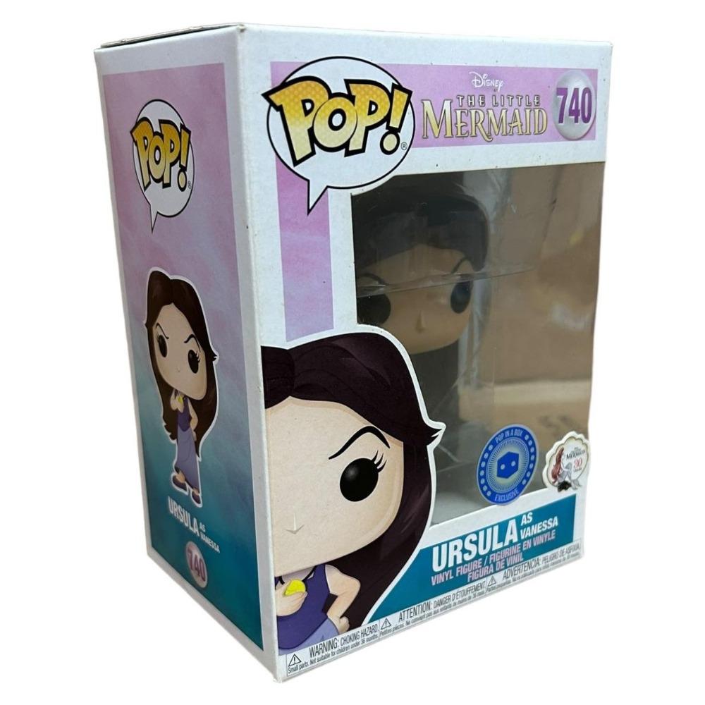 Pre-owned Funko Pop! Figure - Disney The Little Mermaid 740 Ursula As ...